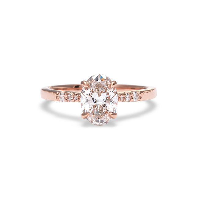 Lucy Oval Engagement Ring – Identity Diamonds